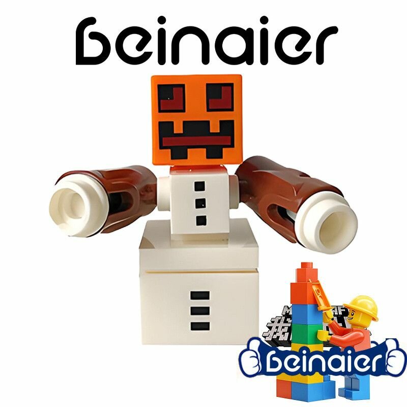 Конструктор Майнкрафт с человечками, совместимый с LEGO, для мальчиков и девочек