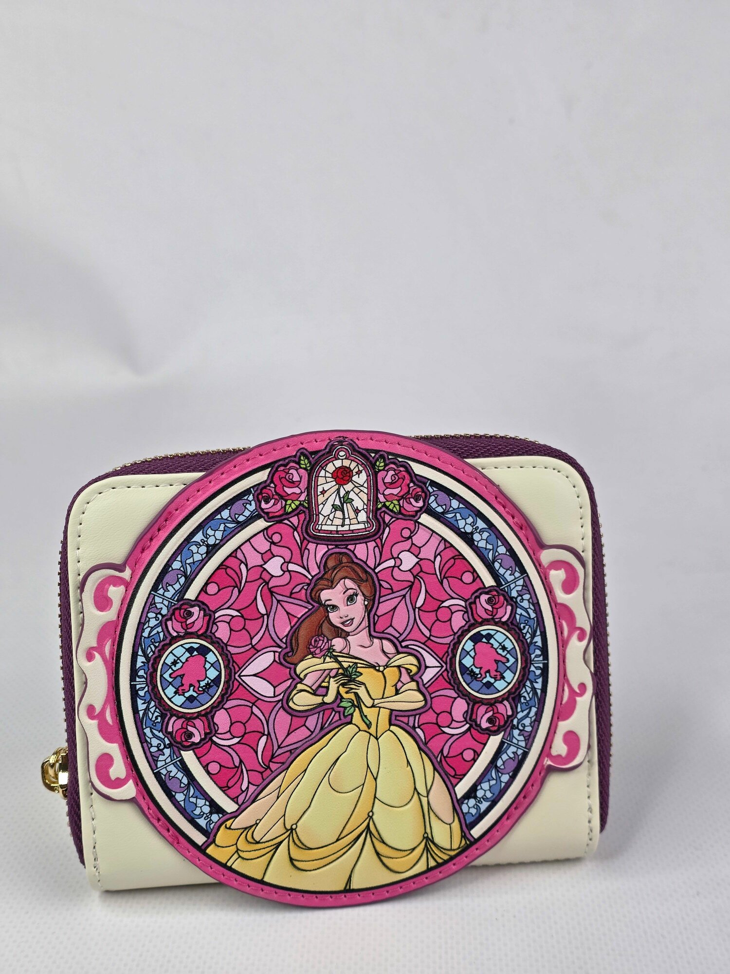 Кошелек Бэлль и Чудовище из мультика Красавица и Чудовище Beauty and the Beast Loungefly
