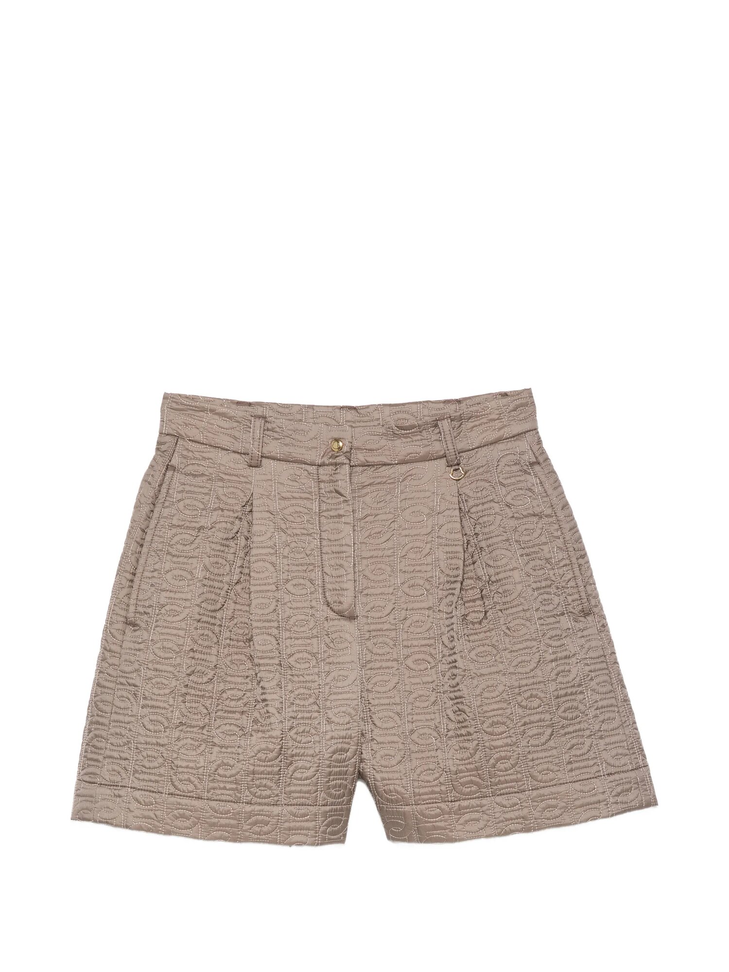 Шорты Quilted logo-embroidered shorts