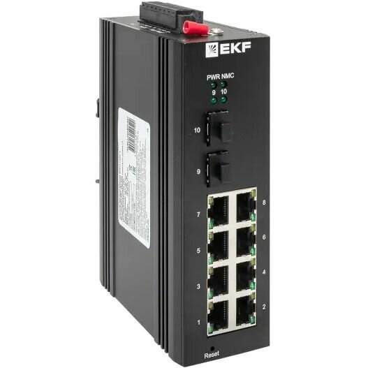 Коммутатор EKF TSX-ML2-2GX/SFP-8GT