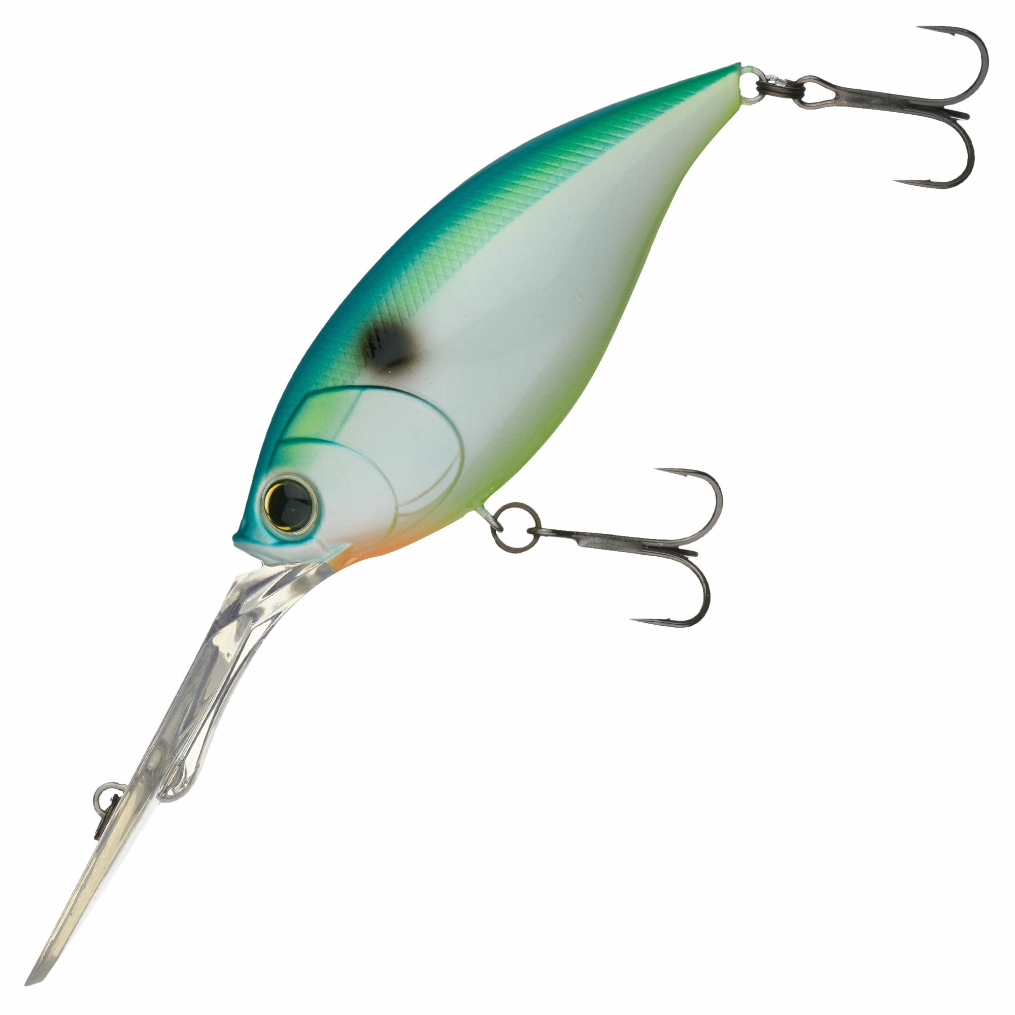 Воблер Duel Hardcore Bullet Crank 5+ 80F R1421, 80мм, 27.5г, 5.5м, CSH