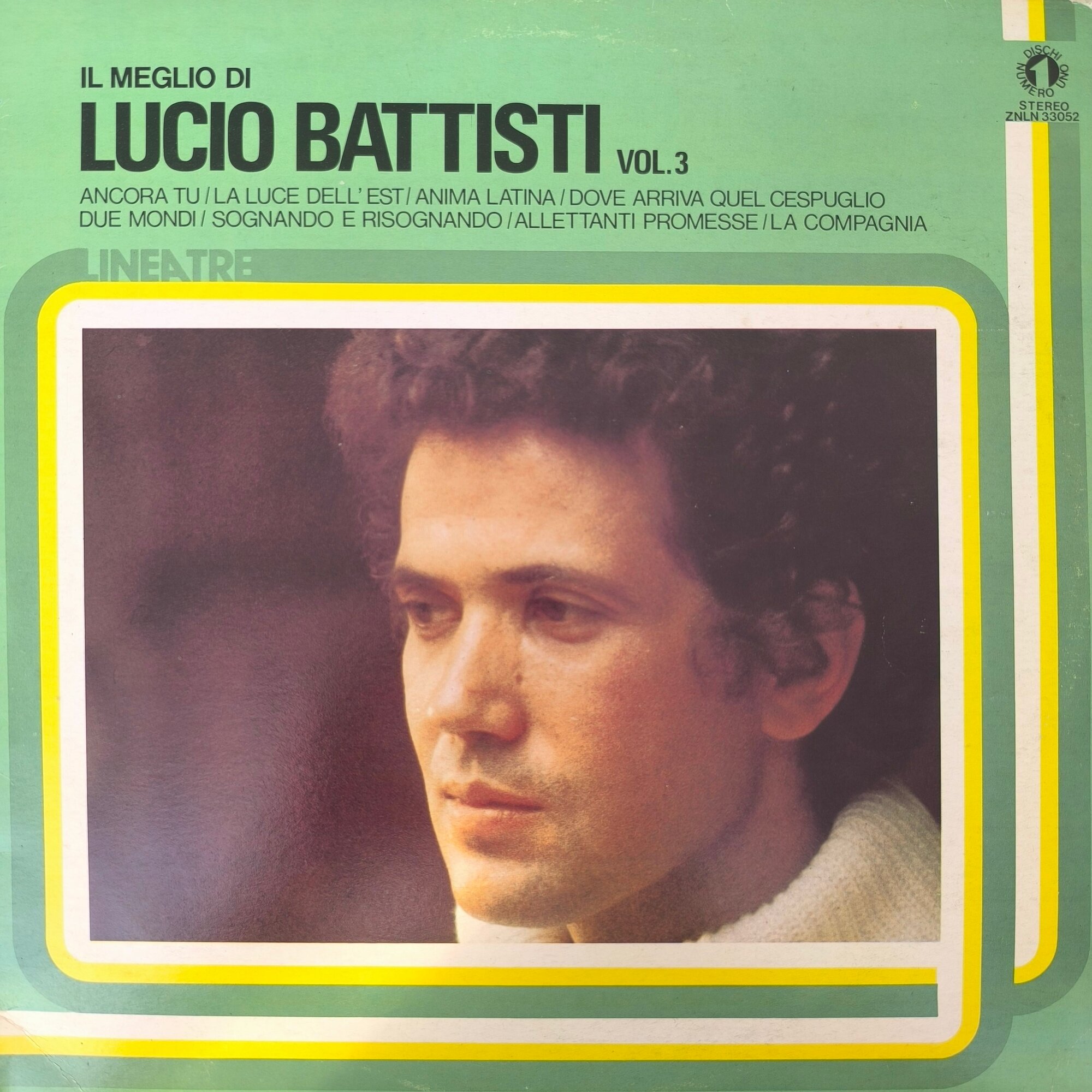 Виниловая пластинка Lucio Battisti - Il Meglio Di Lucio Battisti Vol. 3 (Италия) LP