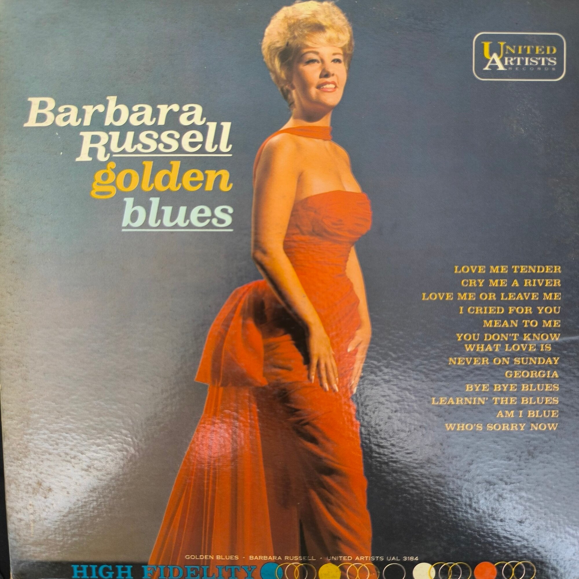 Виниловая пластинка Barbara Russell - Golden Blues (США) LP