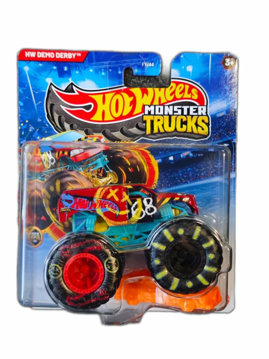 Машинка монстр-трак Hot Wheels FYJ44 JDP72, Хот Вилс Monster Trucks