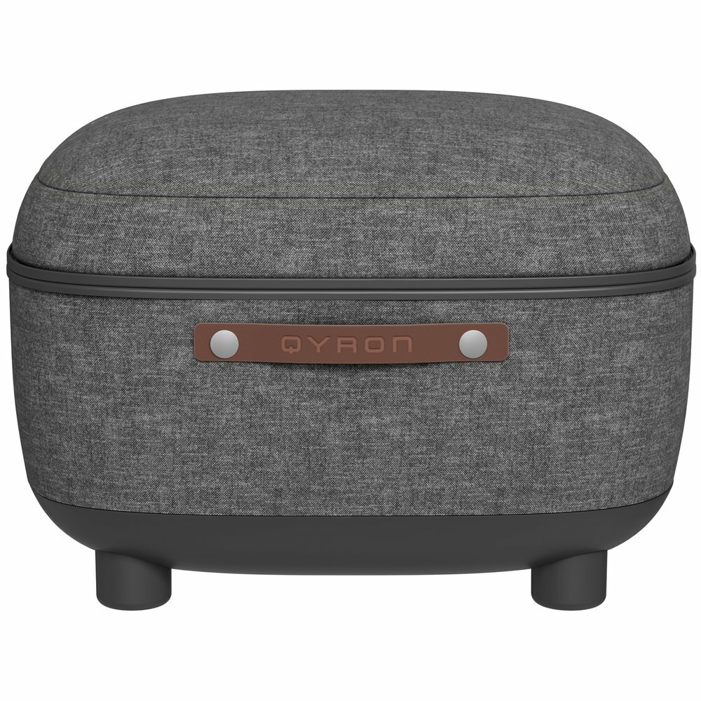 Массажер для ног QYRON ML602, роликовый, электрический, серый, 4 режима