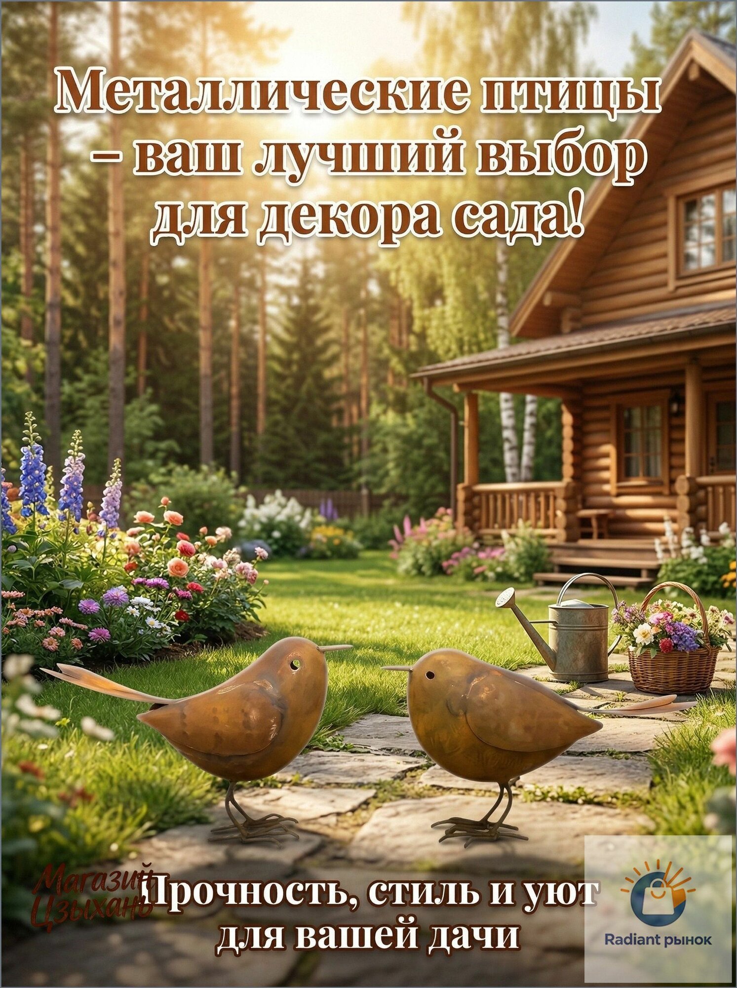 Фигурка садовая — фото 1