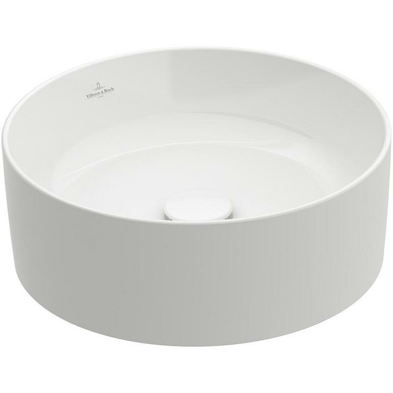 Раковина накладная Villeroy Boch Collaro 40 4A184001 Альпийский белый, керамика
