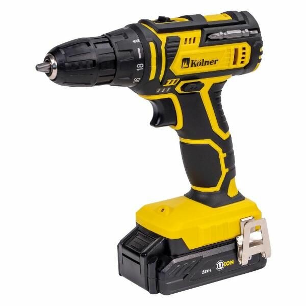 Шуруповерт аккумуляторный Kolner KCD 16-2L