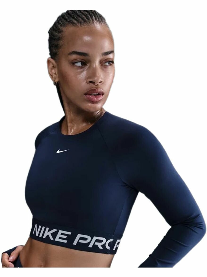 Лонгслив спортивный Pro Dri-FIT Cropped Long-Sleeve Top