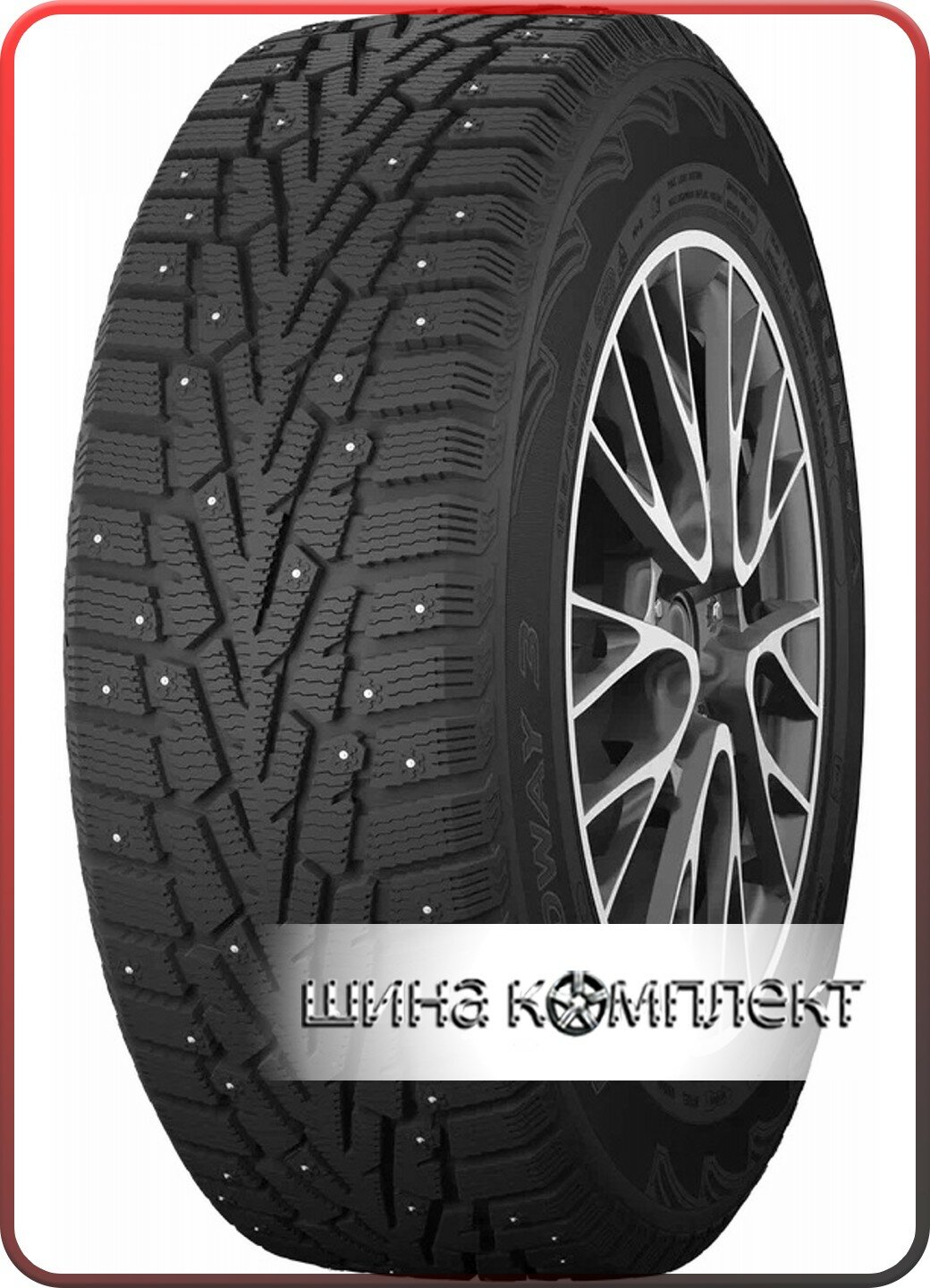 Автомобильная шина Cordiant(Tunga) Nordway 3 195/65 R15 91Q зимняя шип