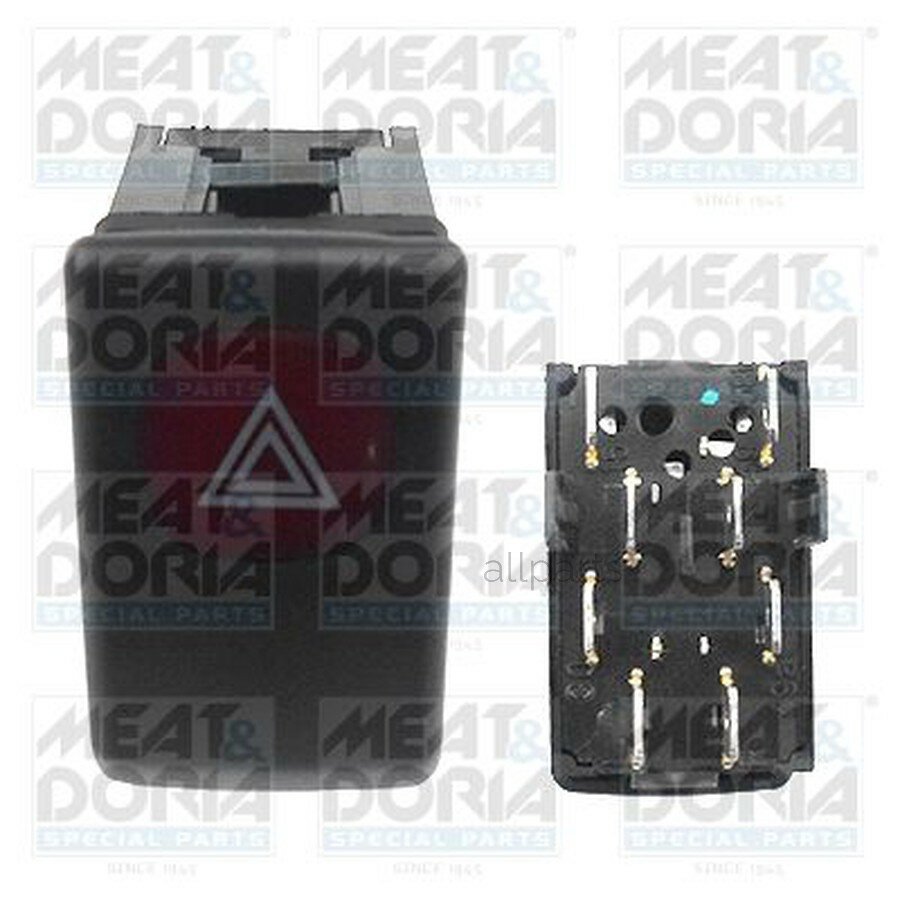 MEATDORIA 23632 Выключатель аварийного освещения VW Golf II (19E 1G1) Jetta II (19E 1G1)