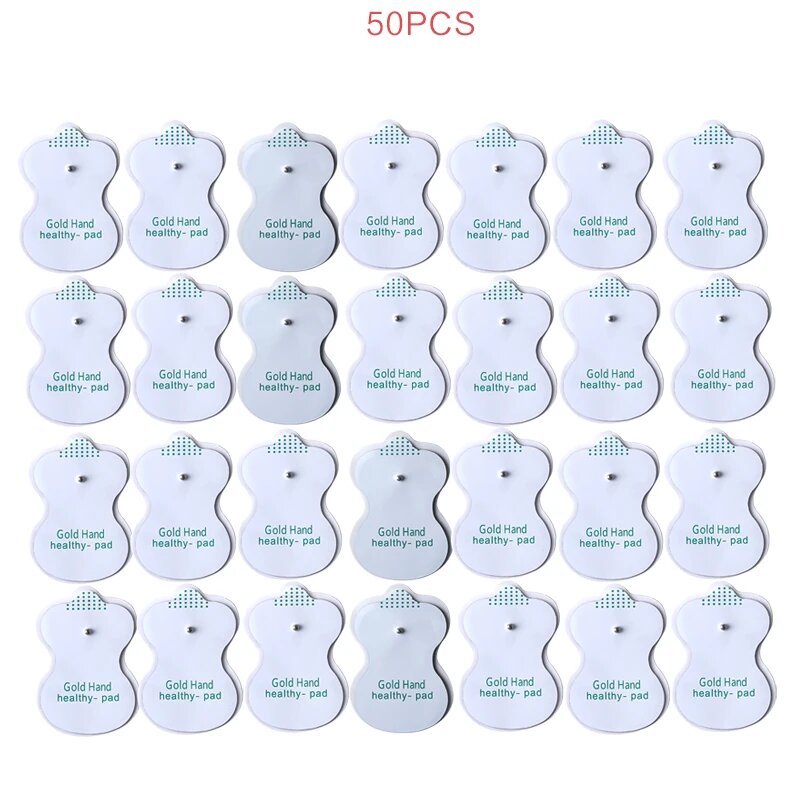 Двухканальный миостимулятор Yinhang серебристого цвета 50pcs