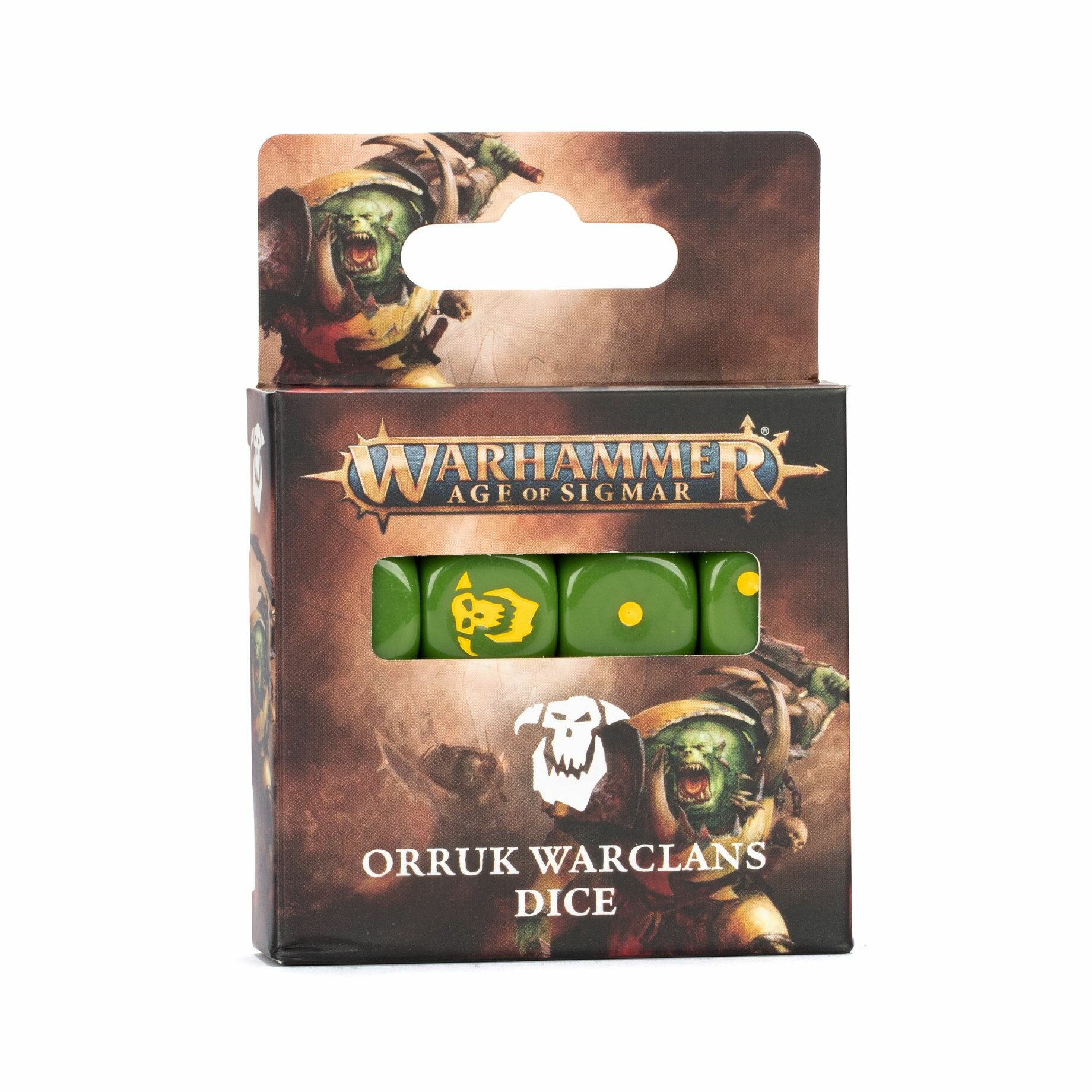 Warhammer AOS Orruk Warclans Dice Кости боевого клана орков