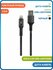 Дата-кабель Hoco U79 USB-Lightning, 1.2 м, черный