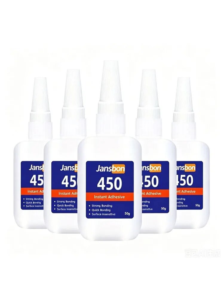Клей хозяйственный 50 мл 0.2 кг, 5 шт.