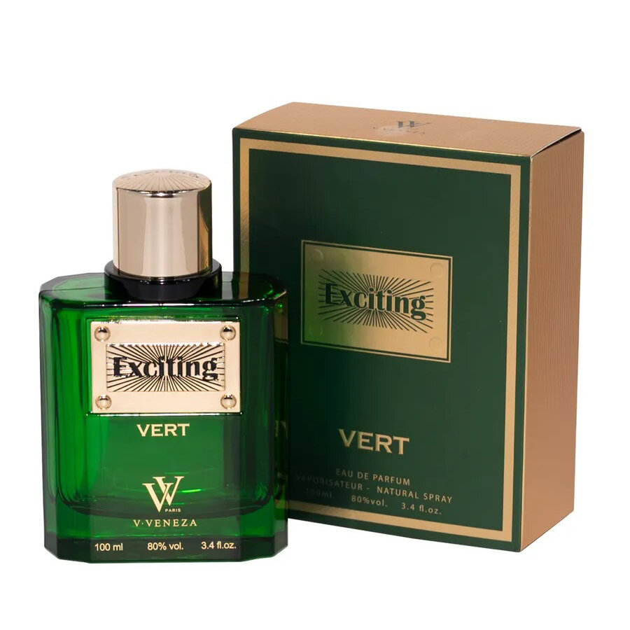 Парфюмерная вода Dumont Paris V Veneza Exciting Vert 100 мл / Духи Дюмон Пари Ви Венеза Иксайтинг Верт