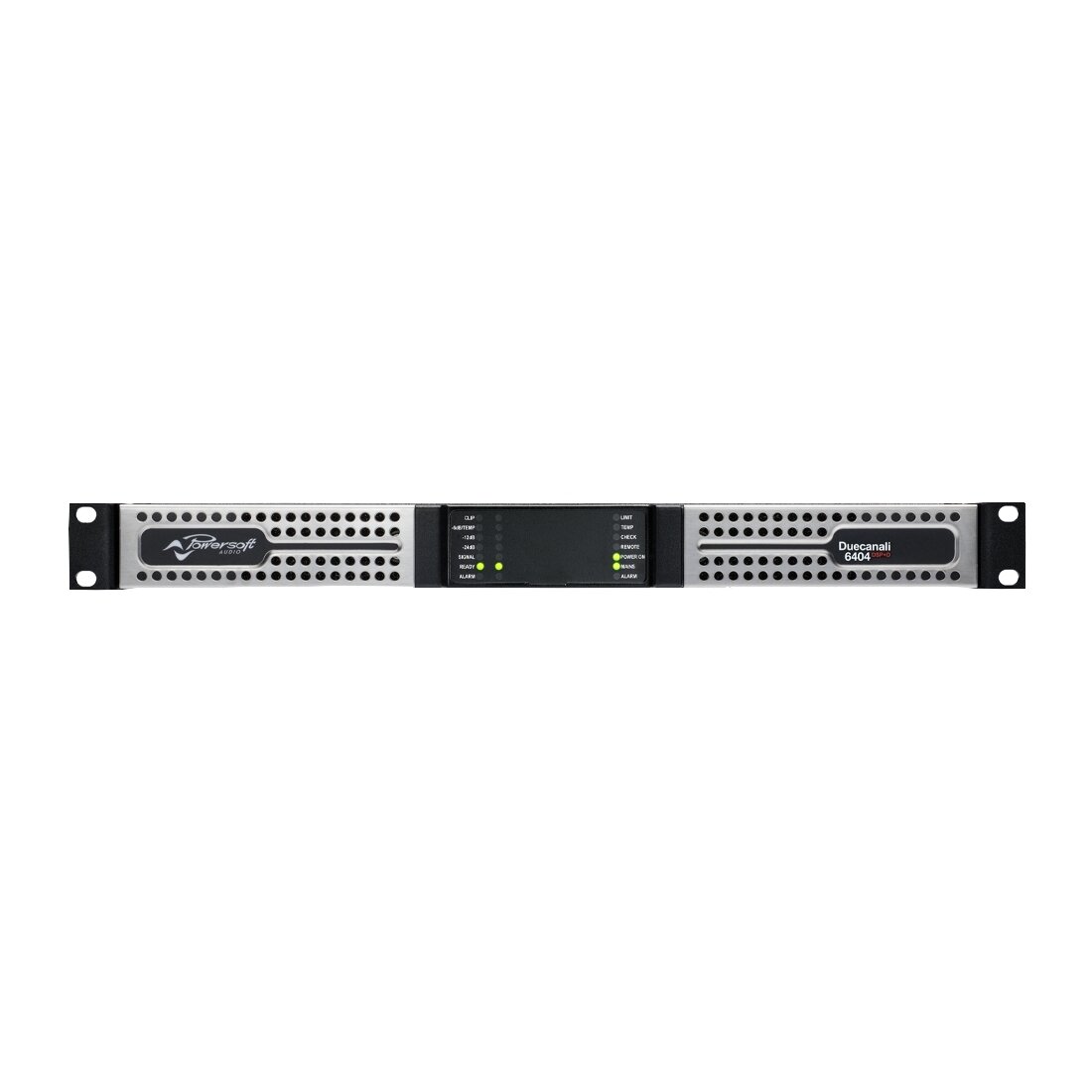 POWERSOFT Duecanali 6404 DSP+D - двуххканальный усилитель мощности, DSP, DANTE, 2х4600 Вт/2 Ома, 4х3