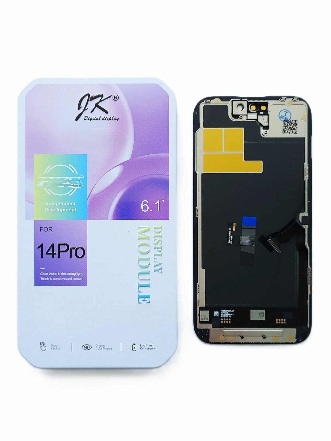 Дисплей для iPhone 14 Pro+Touchscreen black (JK In-cell)
