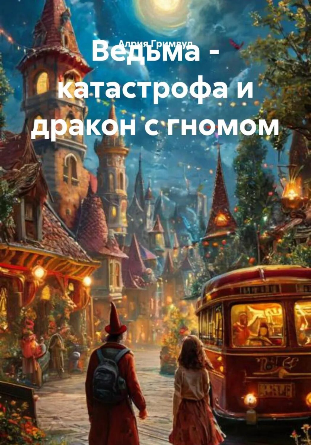 Ведьма - катастрофа и дракон с гномом [Цифровая книга]