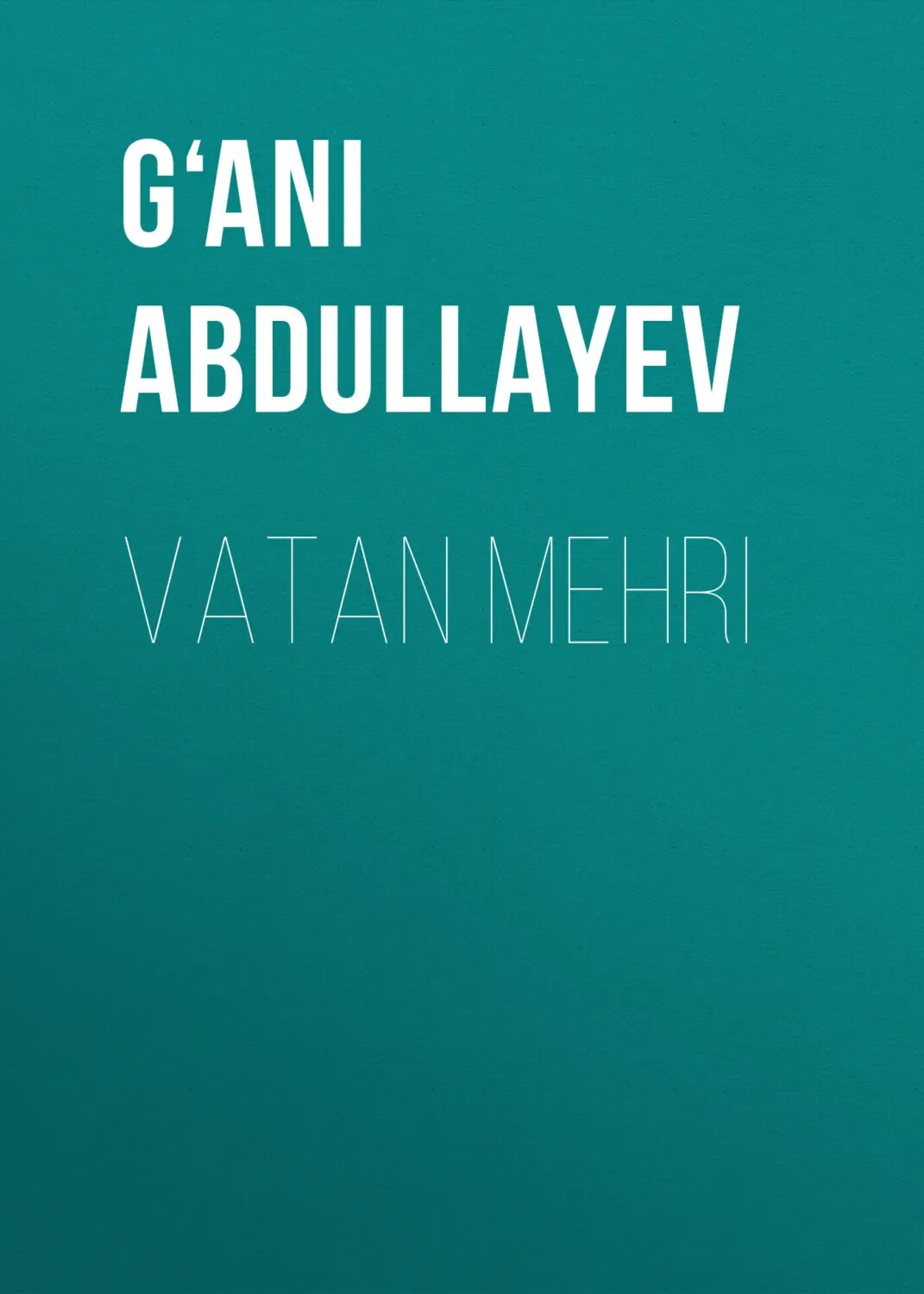Vatan mehri [Цифровая книга]