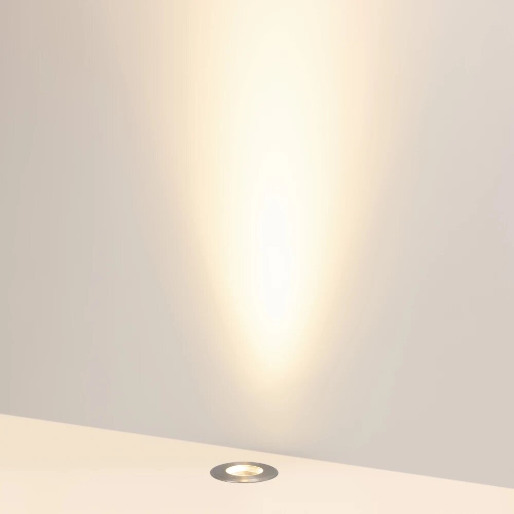 Светильник LTD-DAFNA-GROUND-R100-6W Warm3000 (SL, 20 deg, 230V) (Arlight, IP67 Металл, 5 лет) 061172
