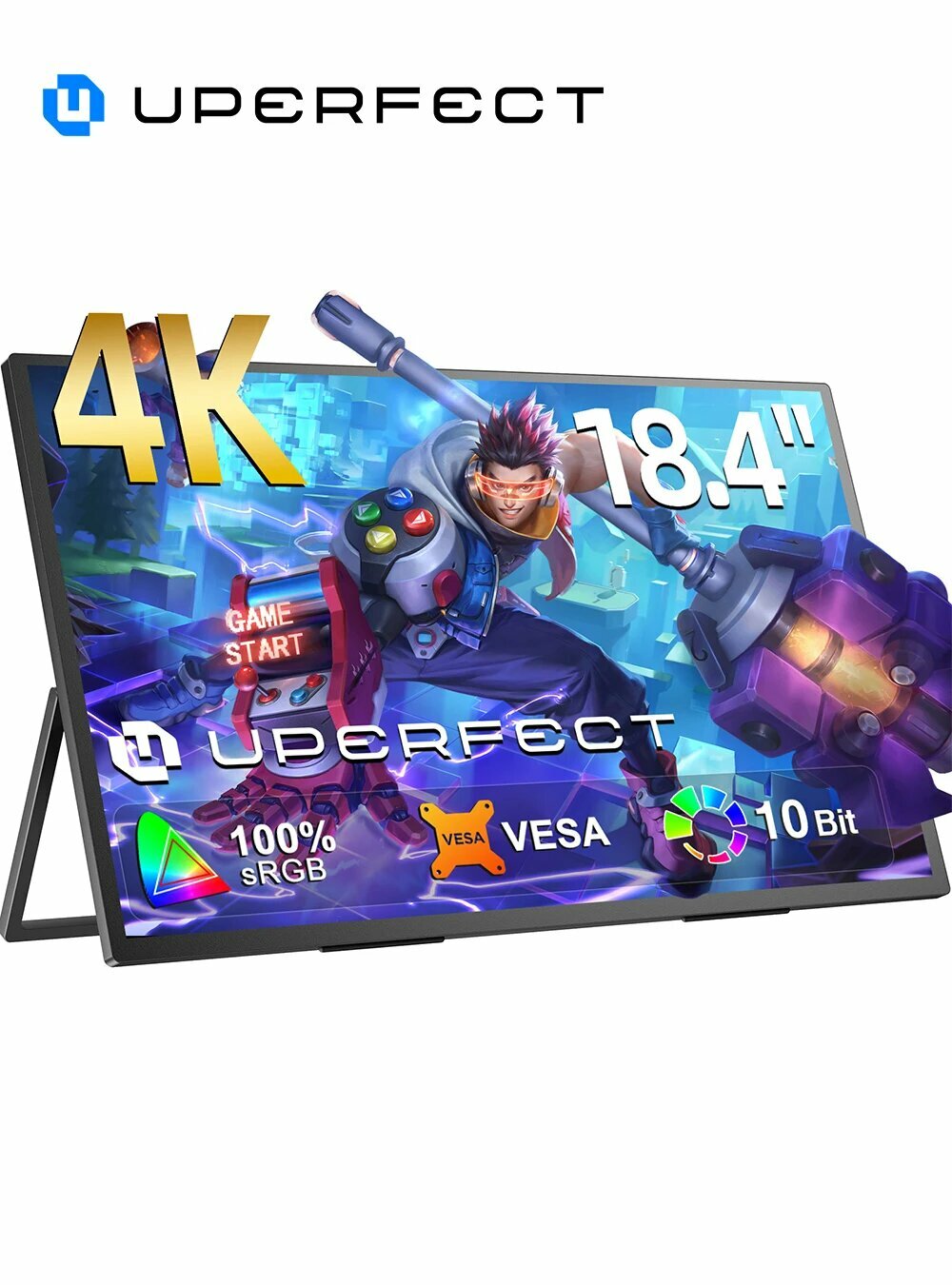 UPERFECT UXbox T118, 18" 4K монитор, EU Plug