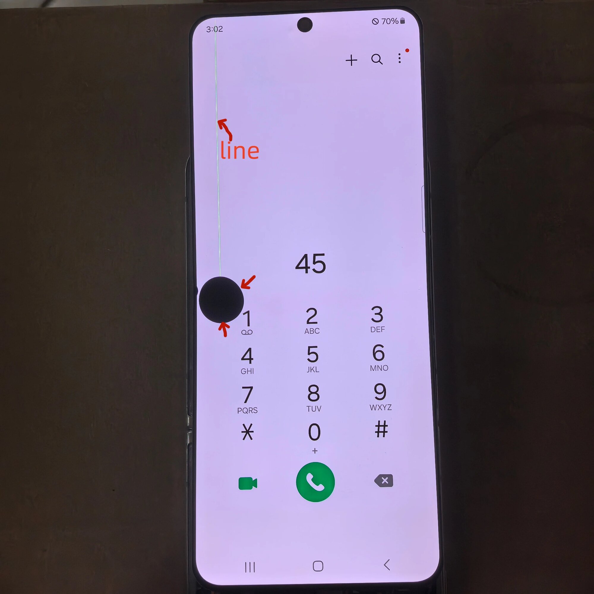 6,7-дюймовый сенсорный экран Zflip5 Super AMOLED для Samsung Galaxy Z Flip 5, экран SM- F731 F731b F731u, ЖК-дисплей с дефектом.
