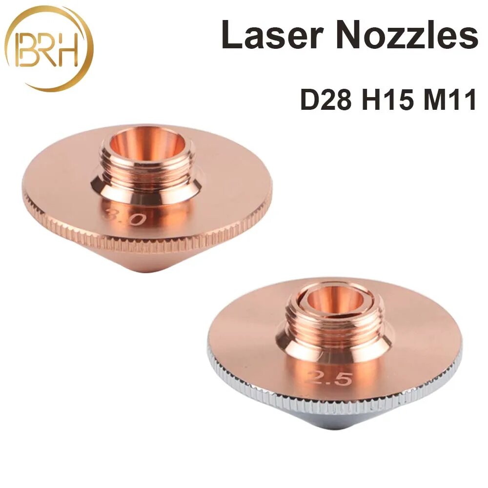 Волоконно-лазерное сопло BAIRUNHUI D28, 0.8mm, Double Layer