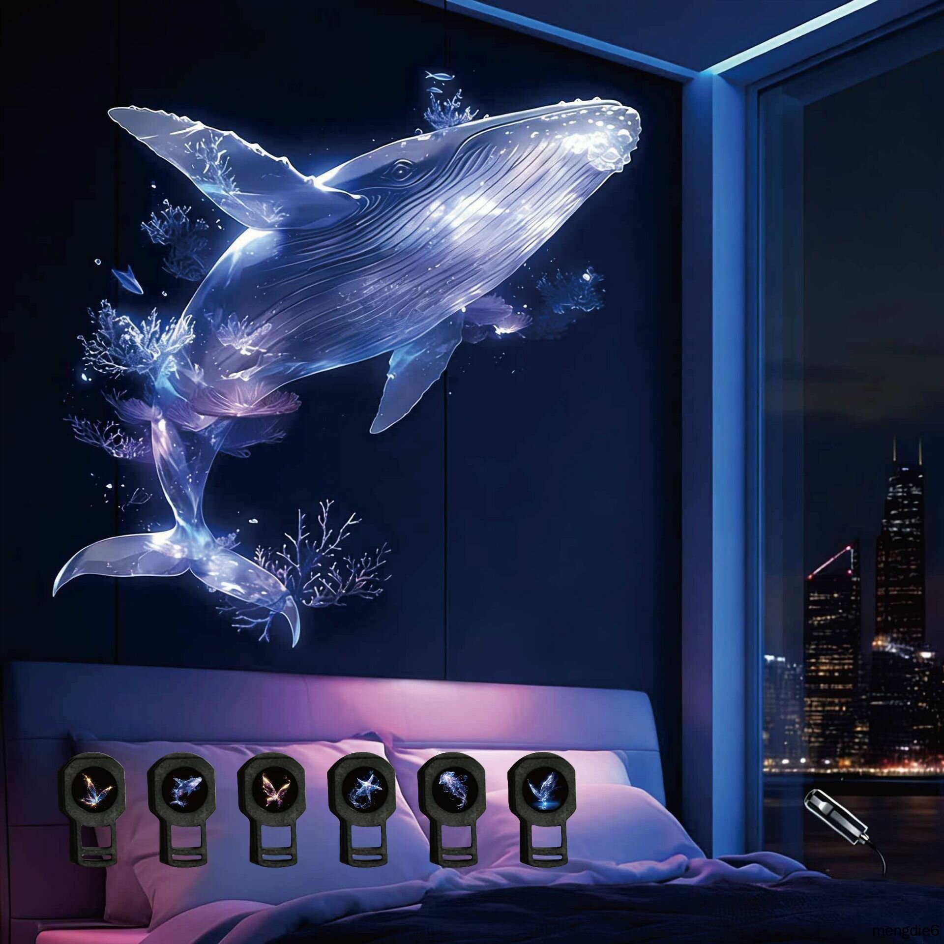 Creative LED Night Light 6 шаблон