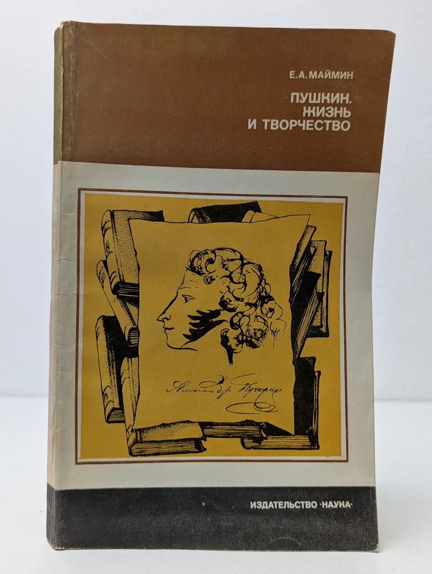 Литературоведение и языковедение. Пушкин. Жизнь и творчество. Исследование Маймин Евгений Александрович 1981
