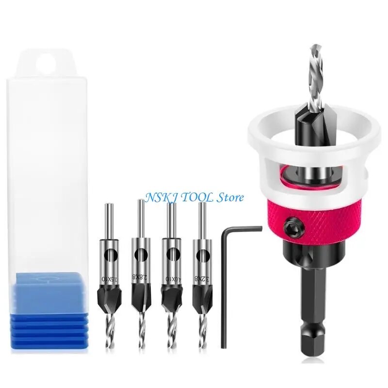 L8RC Countersink Drill Bits Red — фото 1