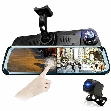 Видеорегистратор автомобильный Sho-Me SFHD-590 Full HD, 9.66", камера з. в, чёрный