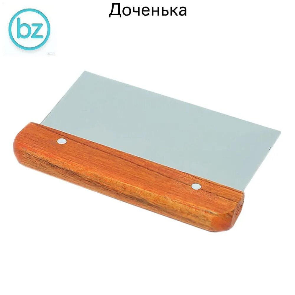 Прямой нож для резки мыла с деревянной ручкой, нержавеющая сталь, для мыловарения