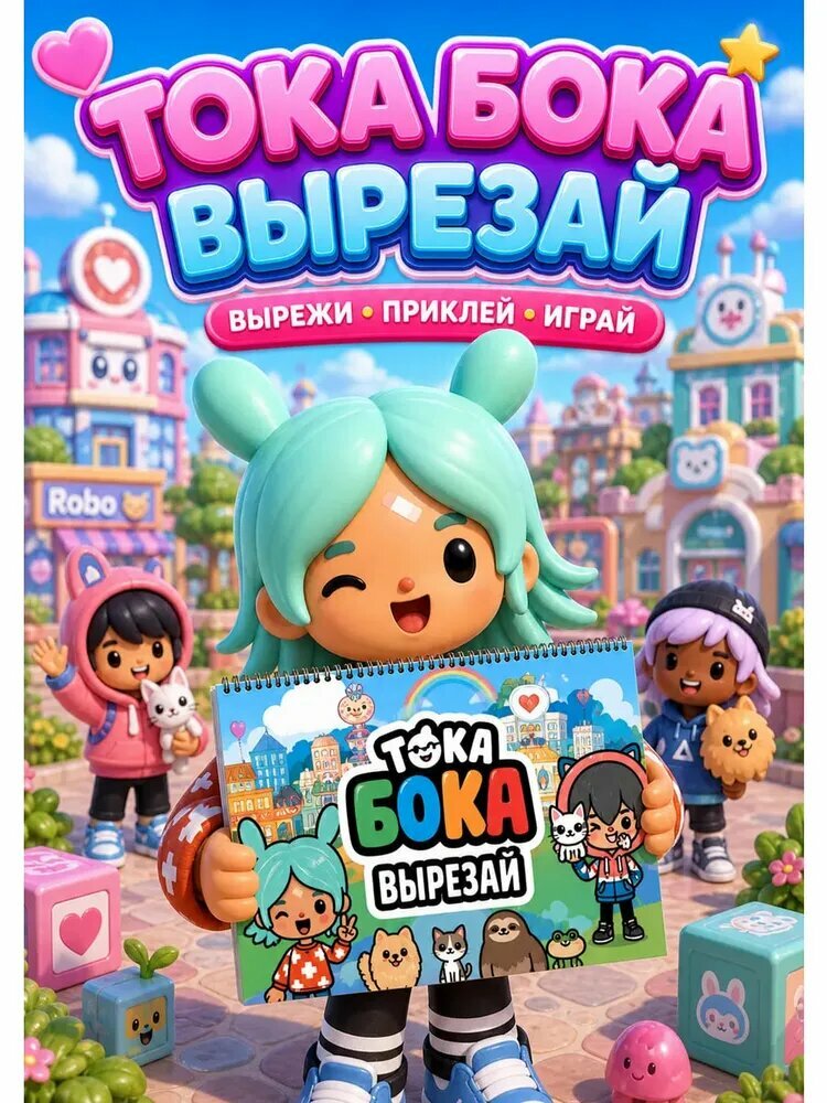 Вырезалки для девочек Тока Бока