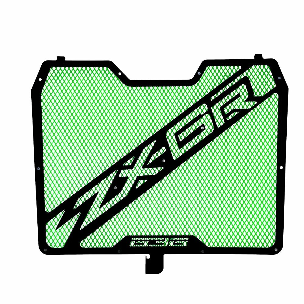 Защита радиатора Kawasaki ZX-6R ZX636, зеленая