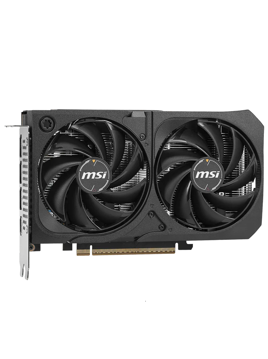Видеокарта MSI GeForce RTX 5060 Shadow 2X 8G, GDDR7, 128-бит, 2 вентилятора