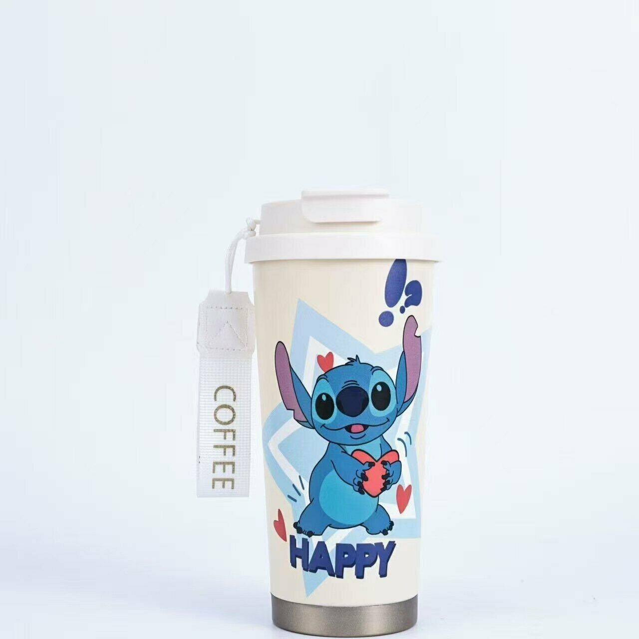 Термокружка Miniso Lilo and Stitch из нержавеющей стали, 500 мл