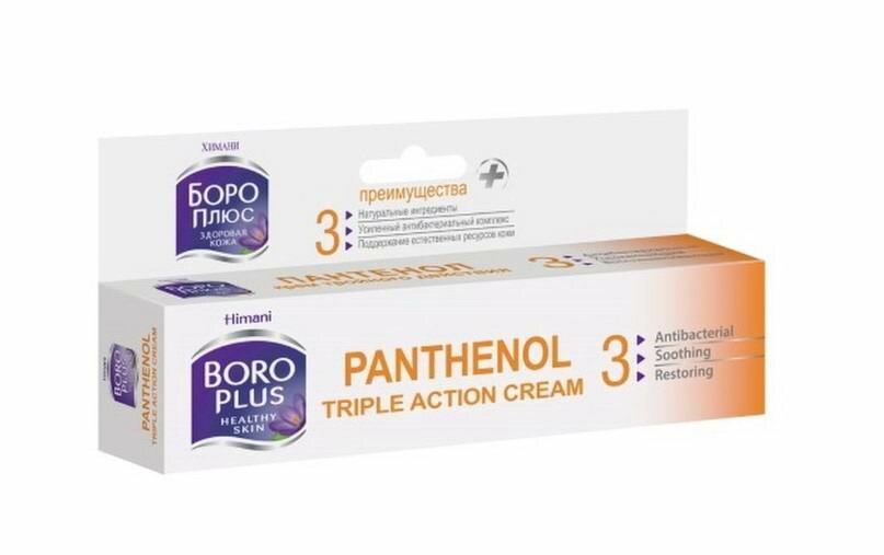 Крем BORO PLUS Пантенол, 35 мл, в блистере (8901248341004)