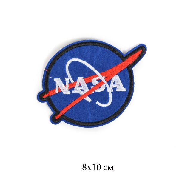 Термоаппликации TBY "NASA", 8х10 см, 10 шт