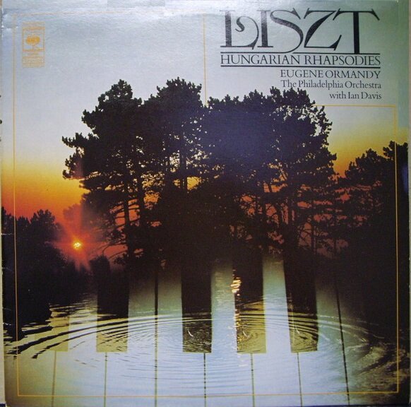 Franz Liszt, Eugene Ormandy, Ivan Davis 'Hungarian Rhapsodies' LP/1978/Classical/UK/Nm