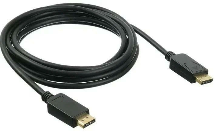 Кабель KingPrice ver 1.2 DisplayPort m – DisplayPort m, 1,5 м, черный (KP-DP-V1.2-1.5M)