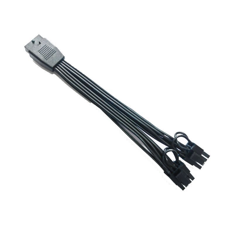Кабель питания Lenovo для двух видеокарт с разъемами 812PIN на два разъема 62 GPU удлинительный подключения к источнику