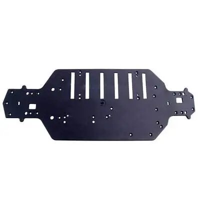 HSP 94103/94123 Шасси из алюминиевого сплава, металлический пол, толщина 3 мм, оригинальный автомобильный нейлон 03001 (03062)