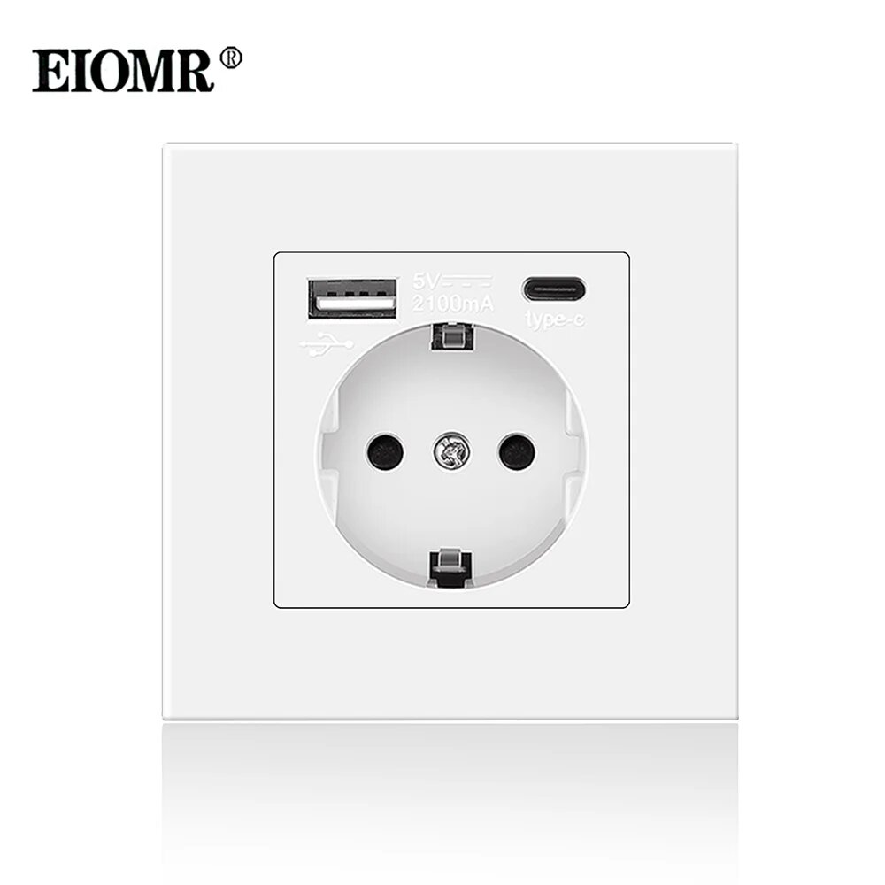 Розетка настенная EIOMR Type C Single Socket