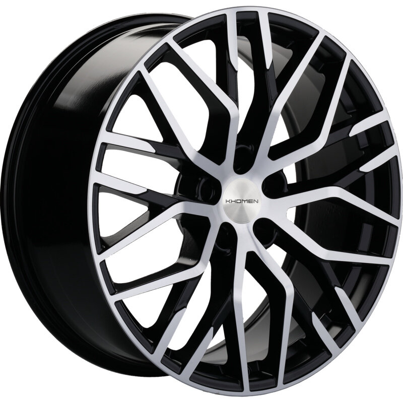 Литой колесный диск Khomen Wheels KHW2005 (Audi/VW) 8,5x20/5x112 ET30 D66,5 Black-FP