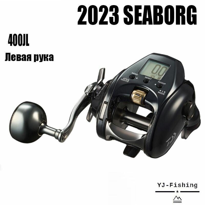 DAIWA 2023 SEABORG 400JL Под левую руку Электрическая рыболовная катушка