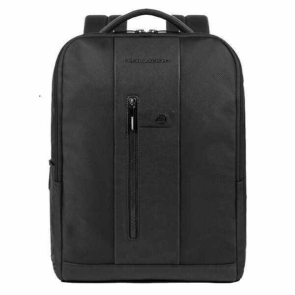 Рюкзак мужской Piquadro Brief2 черный CA4818BR2/N нейлон/натуральная кожа