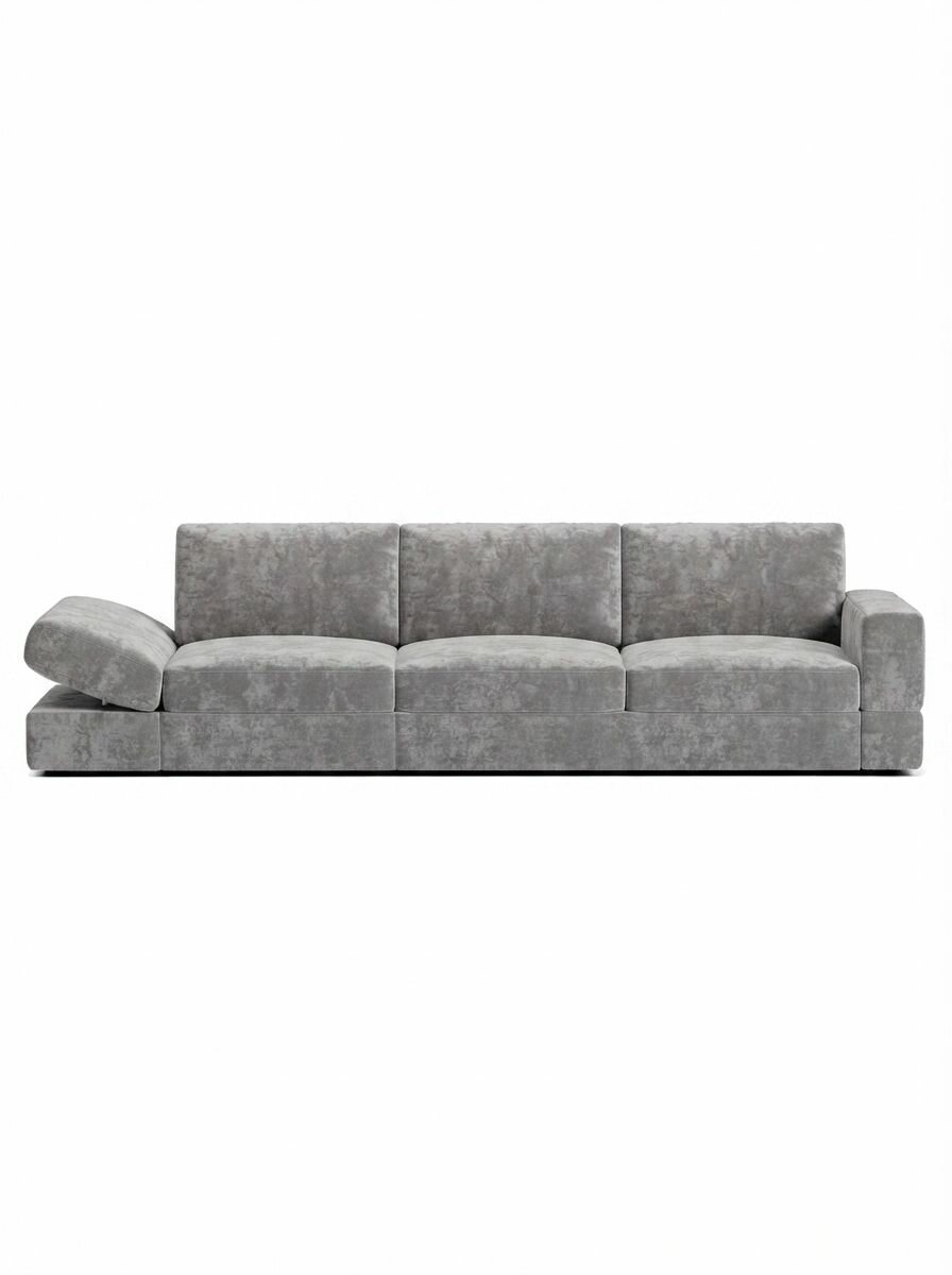 Диван Санремо (Sanremo) трехмодульный Катания 06, 3850х930х1200, высокоэластичная пена HR+Ela
