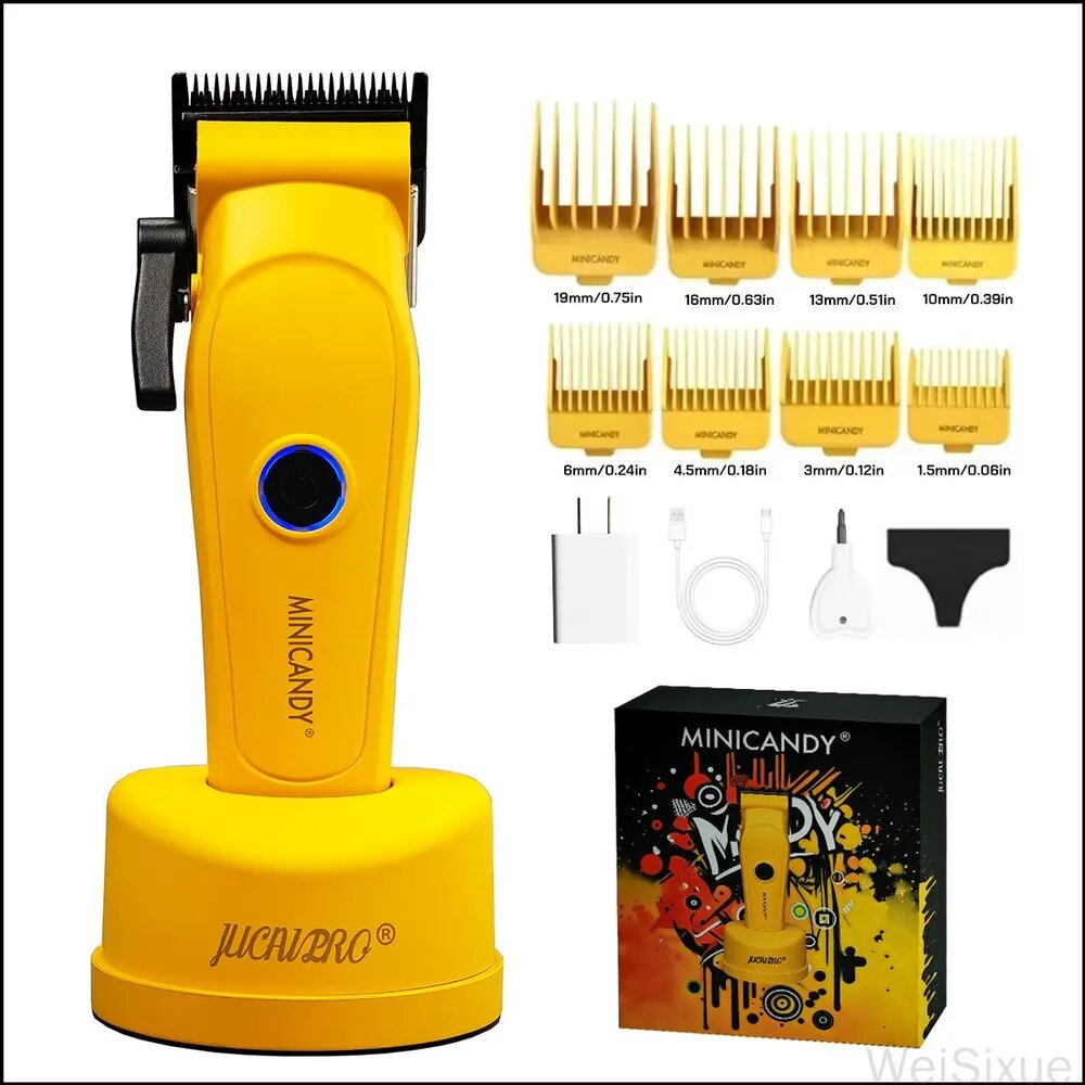 Машинка для стрижки JUCAIPRO JC06 Clipper, горчичный