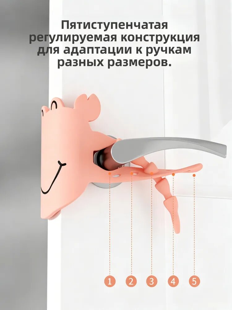 Буфер закрытия двери с бесшумным замком